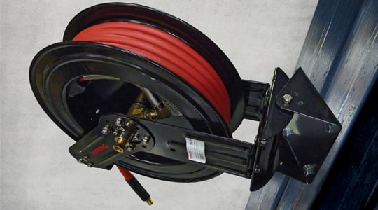 How to choose a hose reel for compressed air