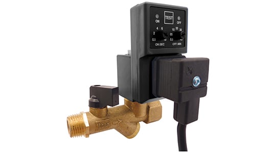 The best condensate drains for compressed air systems