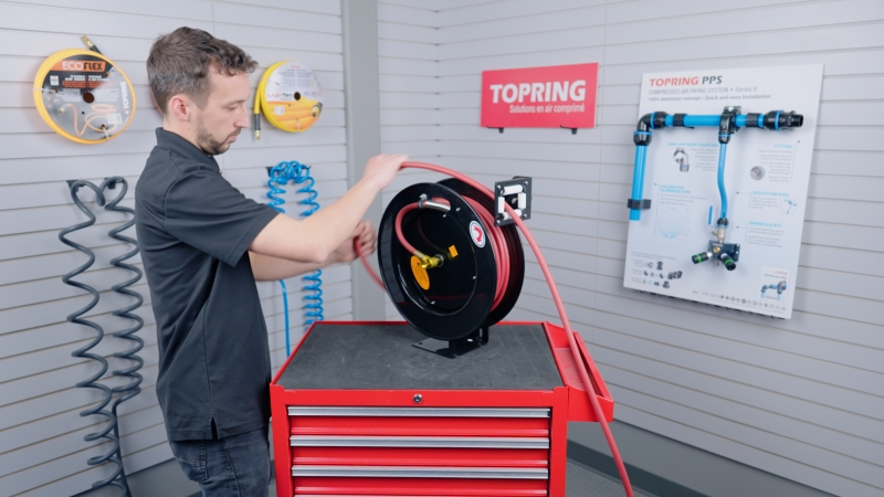 How To Adjust the Spring Tension of a Hose Reel