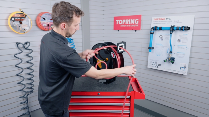 How To Adjust the Spring Tension of a Hose Reel