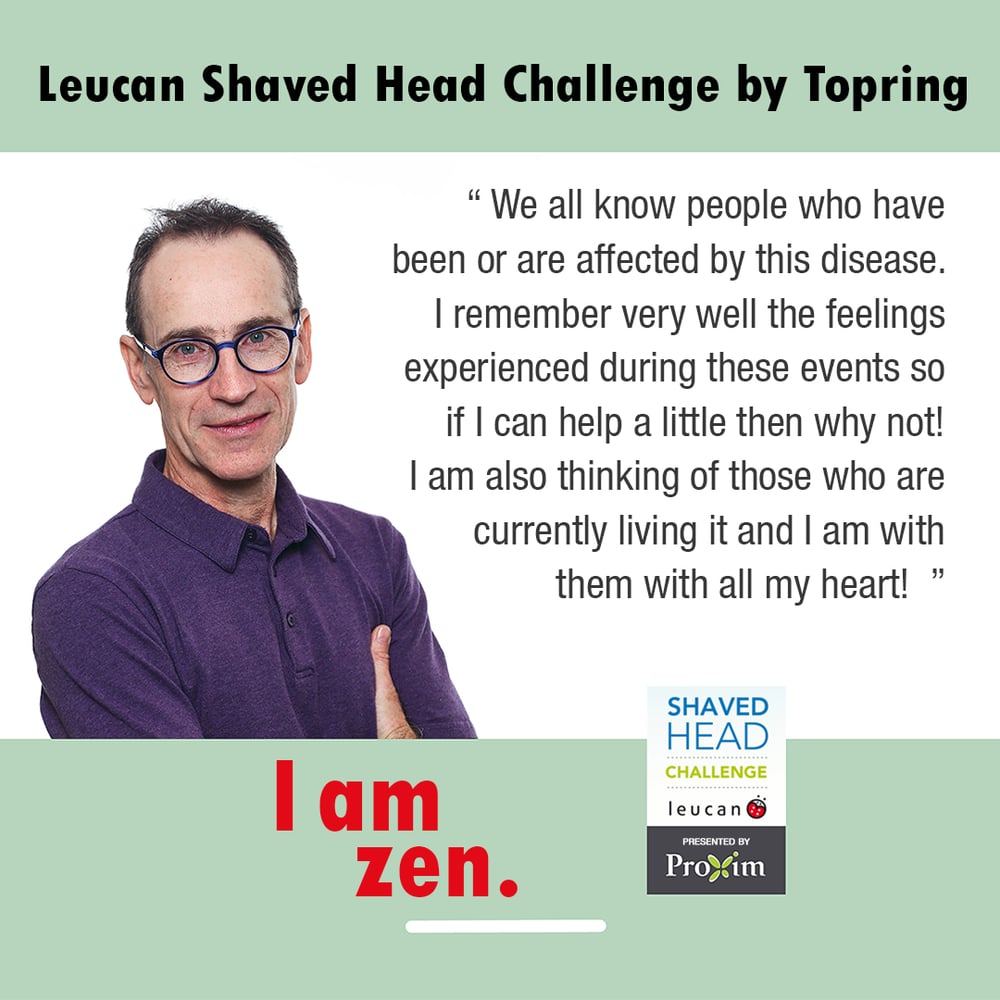 The Big Shave - Topring Takes On the Shave Head Challenge for Leucan Estrie