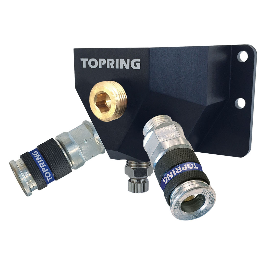 Topring | Experts in Compressed Air Systems | Aluminum Wall Manifold 1/ ...