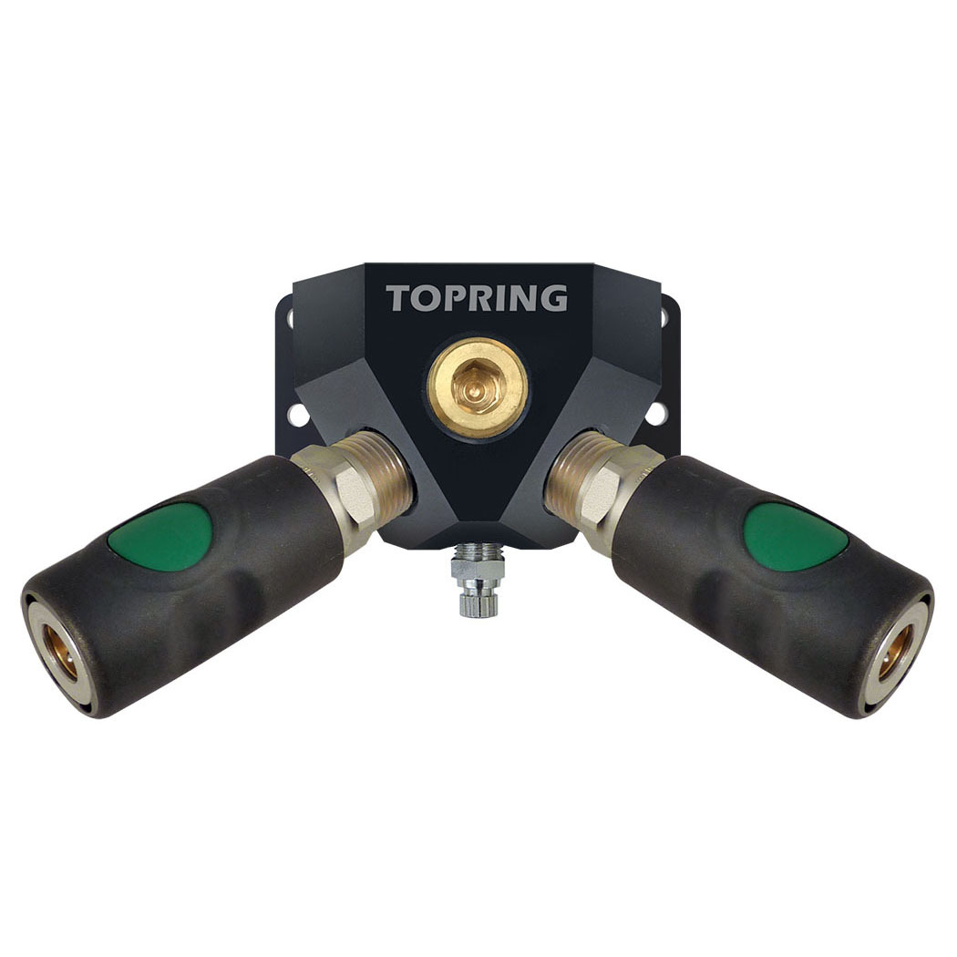 Topring | Experts in Compressed Air Systems | Aluminum Wall Manifold 1/ ...