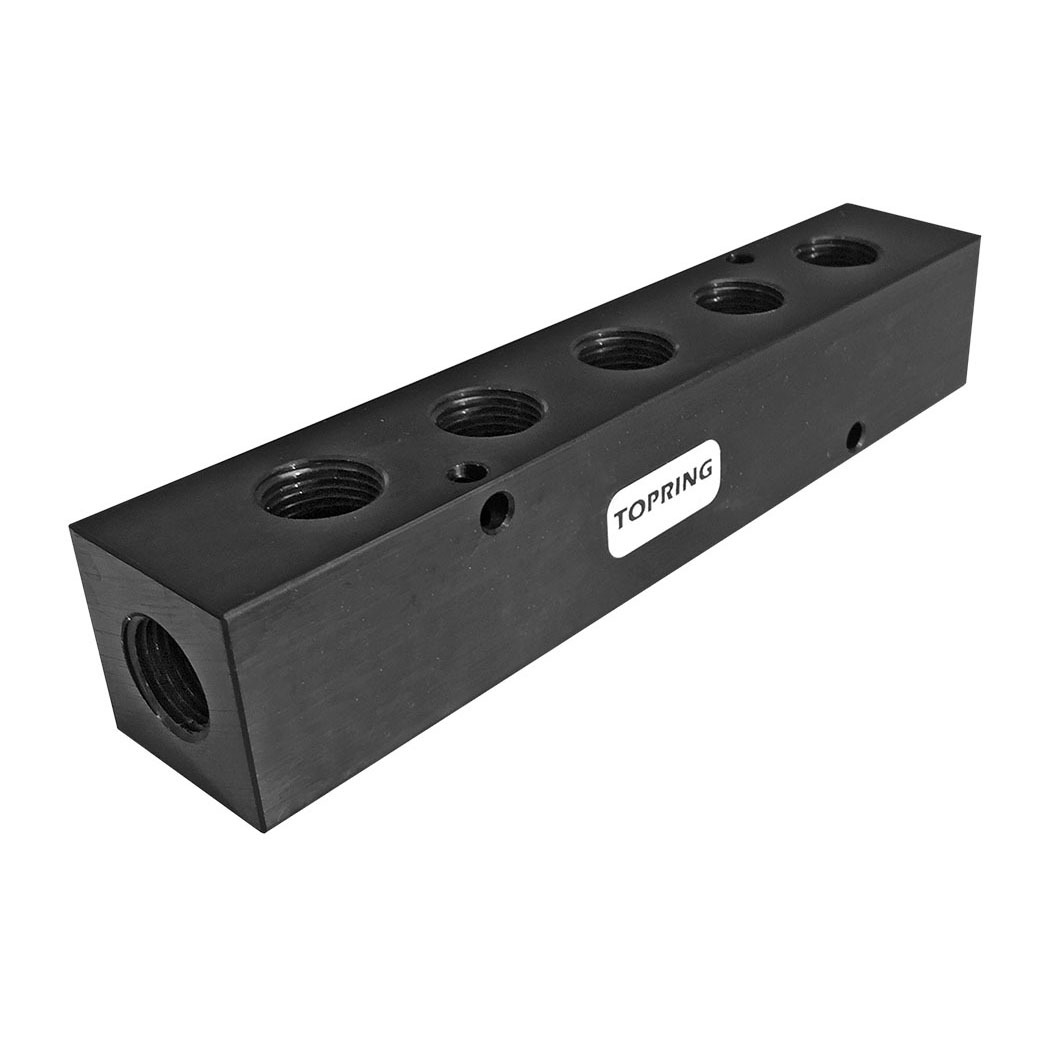 Topring | Experts in Compressed Air Systems | 5 Port Aluminum Manifold ...